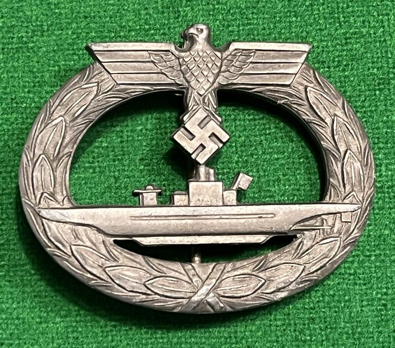 World Military Collectables WW2 German U Boat War Badge 